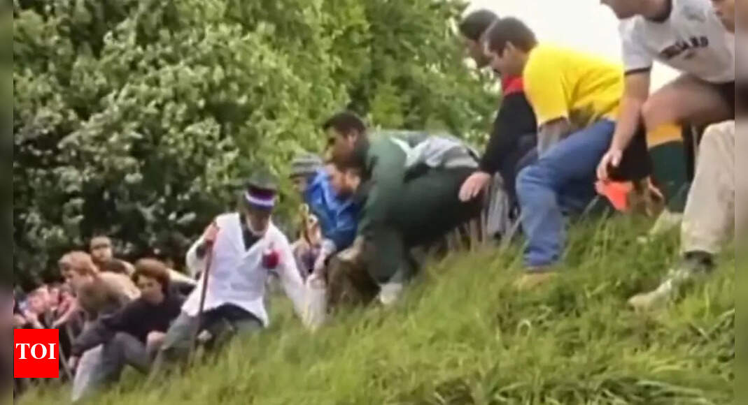 THIS is the world's most dangerous race and it involves cheese! - Times ...