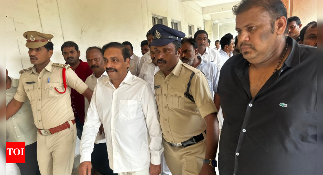 Venkatagiri court sends former YSRCP minister Kakani Govardhan Reddy to judicial remand in ...