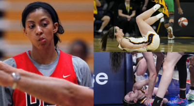 WNBA legend Candace Parker downplays Caitlin Clark’s rough on-court treatment | International ...