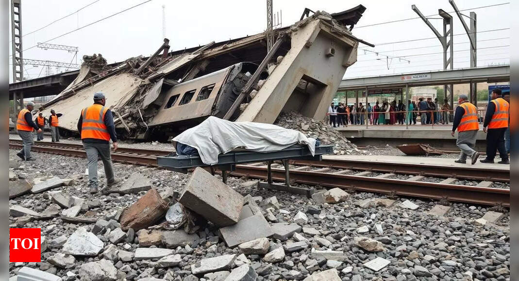 Rail employee dead, passenger injured as bridge collapses at Khanewal ...