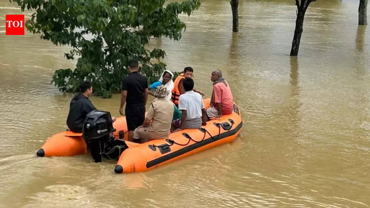 Lives uprooted: Northeast battles flash floods, deadly landslides (photos)