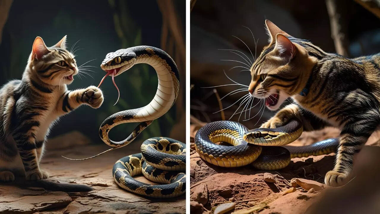 Cat Vs Snake