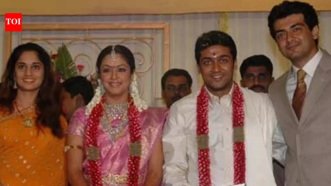 From Ajith Kumar-Shalini to Suriya-Jyothika: South indian actors who ...