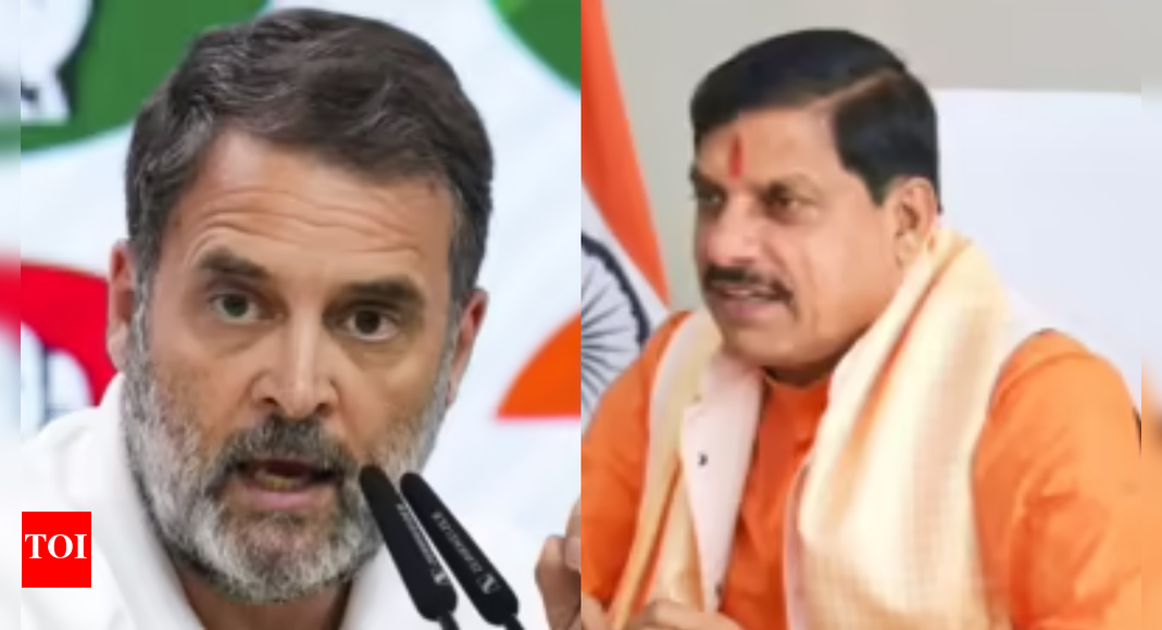 ‘This is why he’s called Pappu’: MP CM Mohan Yadav slams Rahul Gandhi’s ...