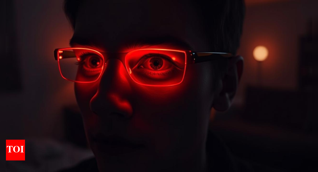 Infrared contact lens lets humans to see in dark - The Times of India