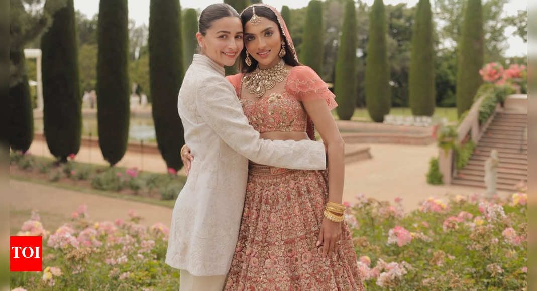 You cannot miss Alia Bhatt’s all-white, unconventional bridesmaid ...