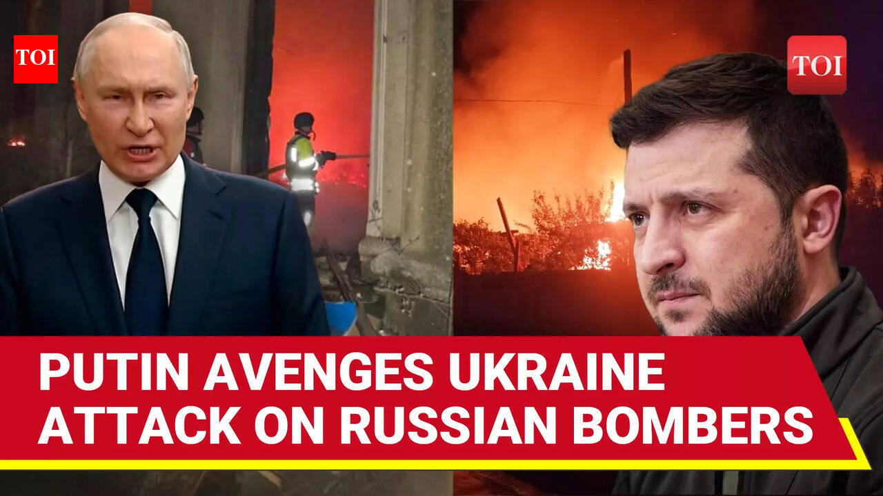 Putin Hits Ukraine Hard: Russian Shahed Drones Shatter 2 Cities | Huge ...