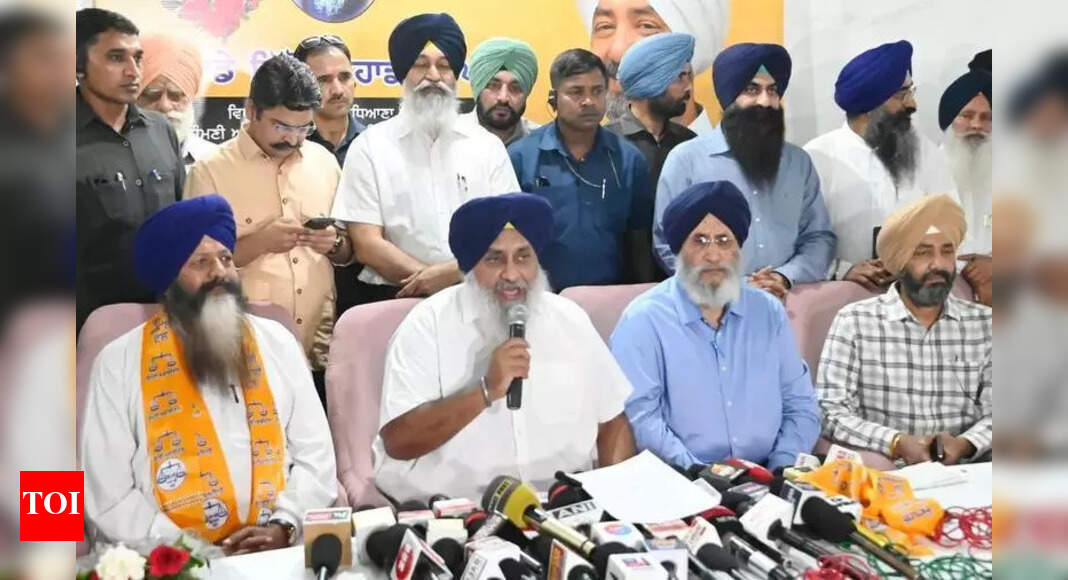 Former minister makes comeback into SAD | Ludhiana News - Times of India
