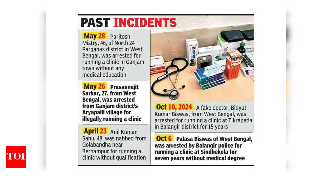 Govt warns of strict action against illegal med practitioners | Bhubaneswar News - Times of India