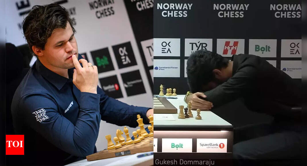 Norway Chess: D Gukesh falters in final round; Magnus Carlsen clinches ...