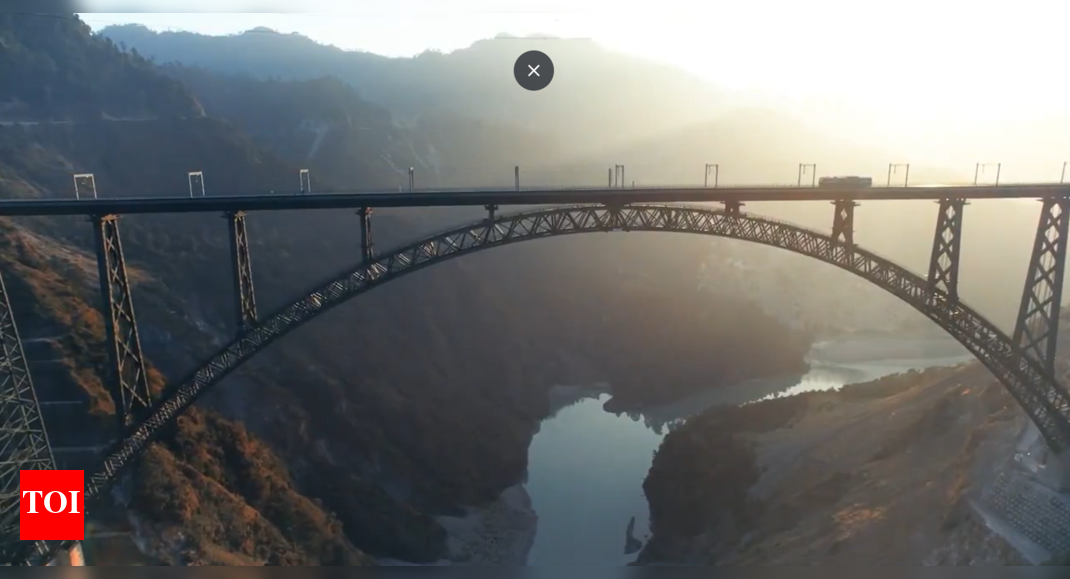 From Chenab to Duge: 8 highest bridges in the world - Times of India