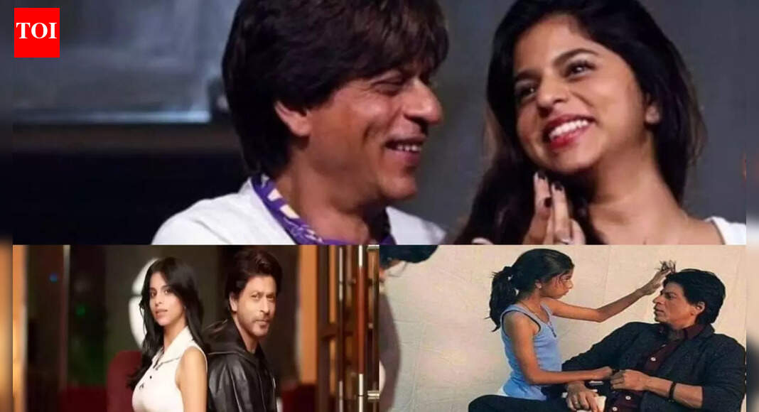 SRK’s bond with daughter Suhana: Heartwarming moments over the years ...