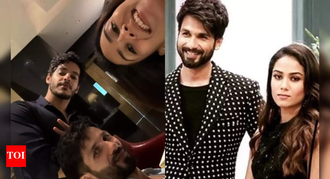 Ishaan Khatter shares Shahid Kapoor and Mira Rajput’s adorable moment ...