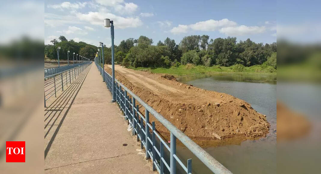 Preliminary work begins at KRS dam despite opposition | Mysuru News ...