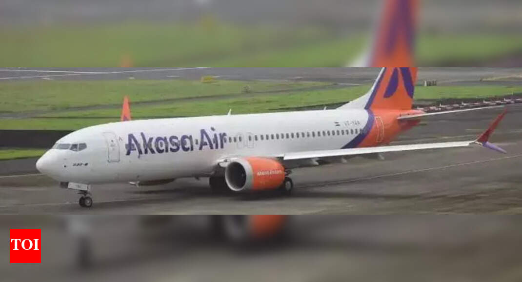 Akasa Air inducts 29th aircraft to its fleet | Pune News - Times of India