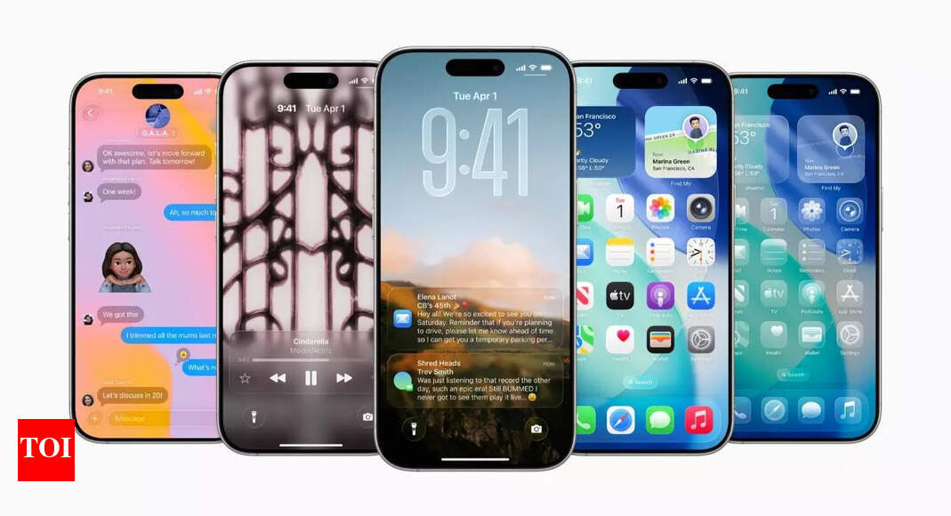 Apple announces iOS 26 with Liquid Glass interface: List of iPhones ...