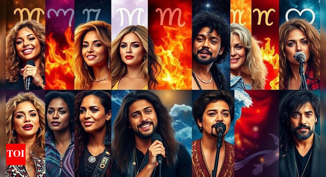 Zodiac signs and their favourite english music artists - Times of India