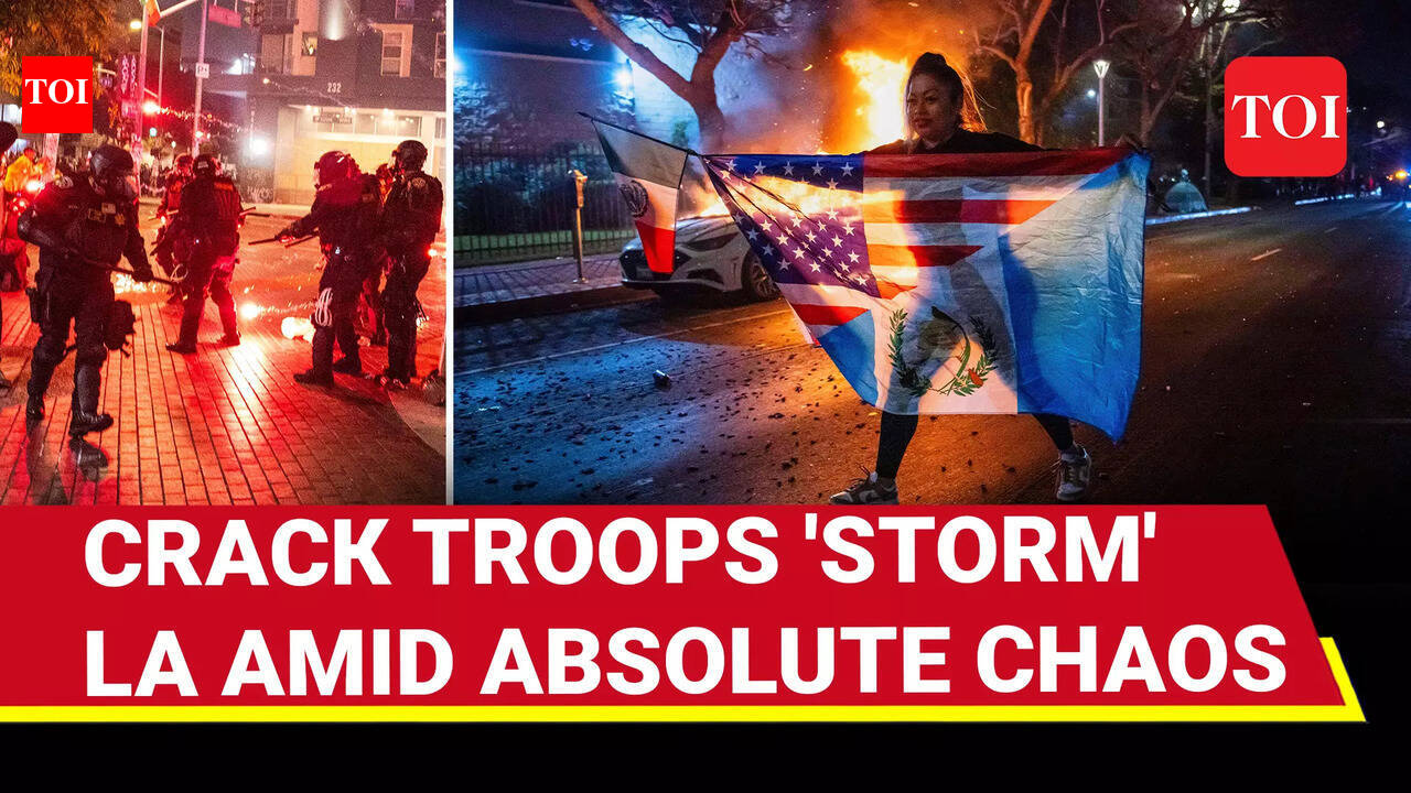 Los Angeles Riots Out Of Control: 700 Crack Troops Join Marines ...