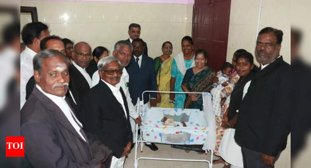 Free creche facility opened in Trichy court complex | Trichy News ...