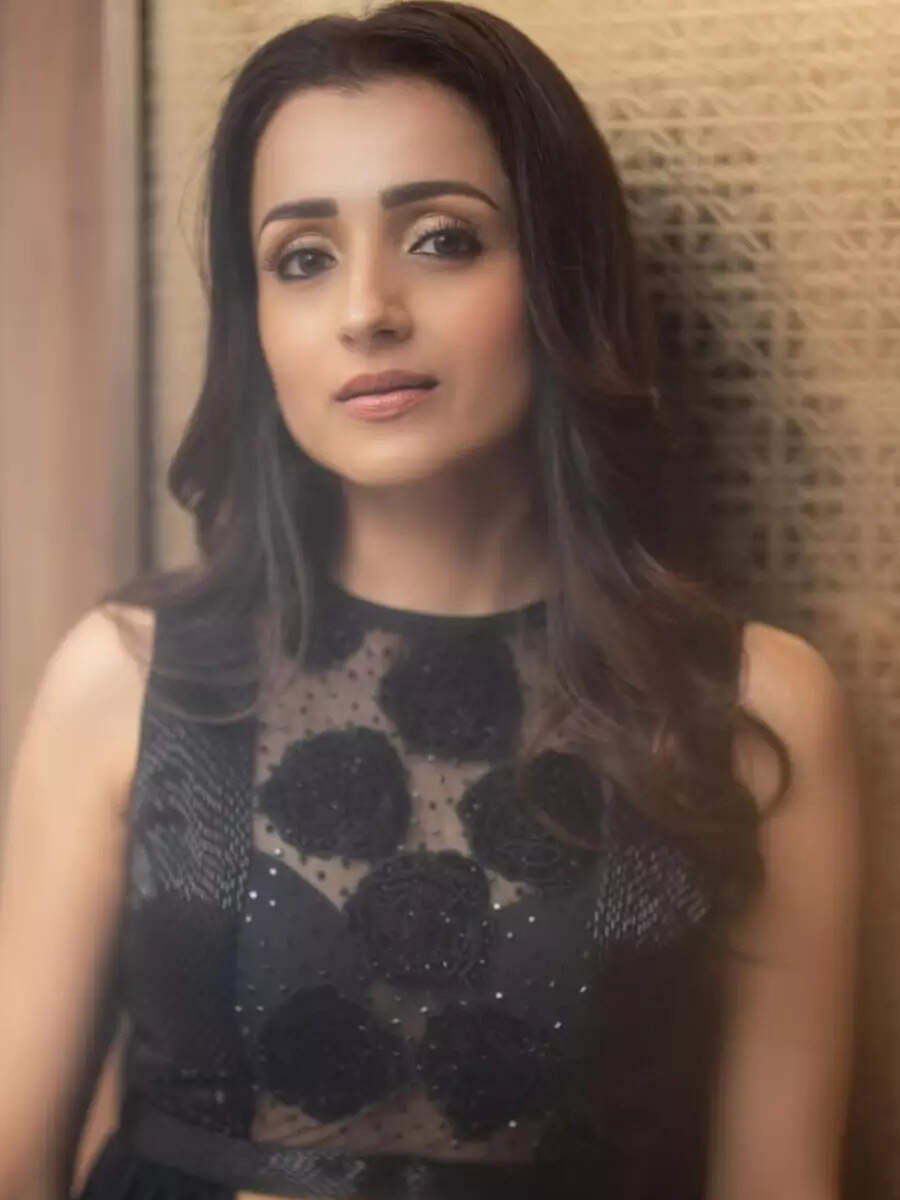 Trisha Krishnan’s Mesmerizing Take on Elegant Fashion | Times of India