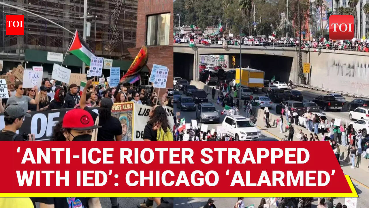 'Anti-ICE Protester Strapped With IED...': Bomb Squad Deployed In ...