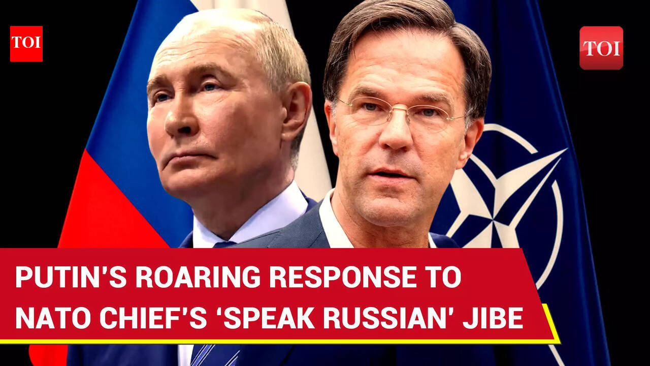 Putin Attacks NATO After Bloc Chief’s ’Speak Russian’ Taunt; ‘Open ...