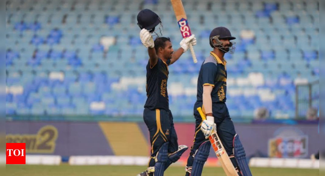 Ayush Pandey's century powers Bilaspur Bulls; Raipur Rhinos win ...