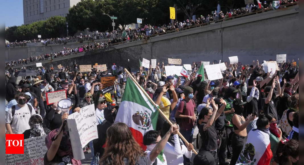 LA Protests Live Updates: National Guard deploys in LA as cities brace ...
