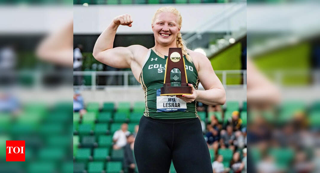 Veteran WWE star Brock Lesnar’s daughter Mya Lesnar wins the NCAA ...