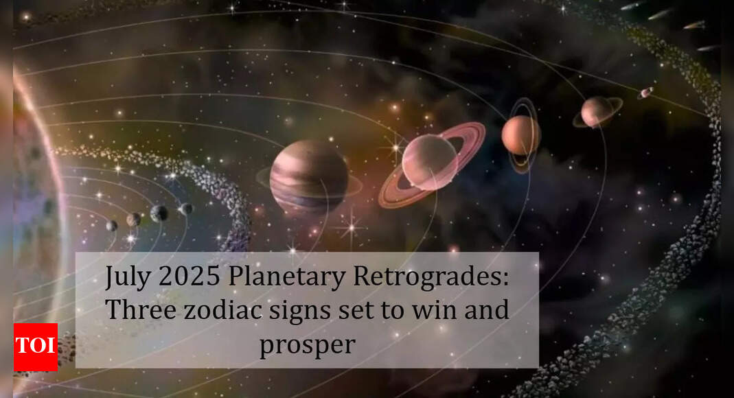 July 2025 Planetary Retrogrades: Three zodiac signs set to win and ...