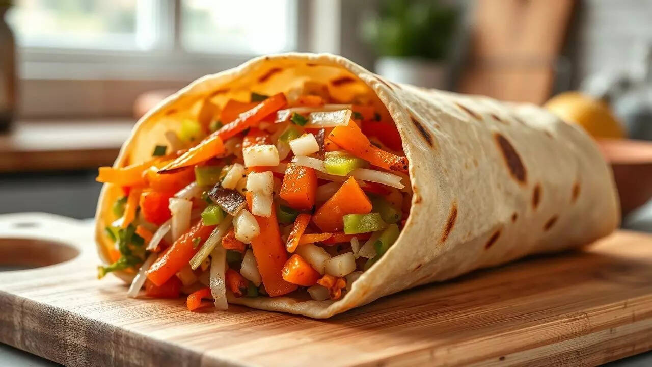 Cheesy Veg Frankie: A Deliciously Loaded Mumbai-style Wrap You’ll Crave ...