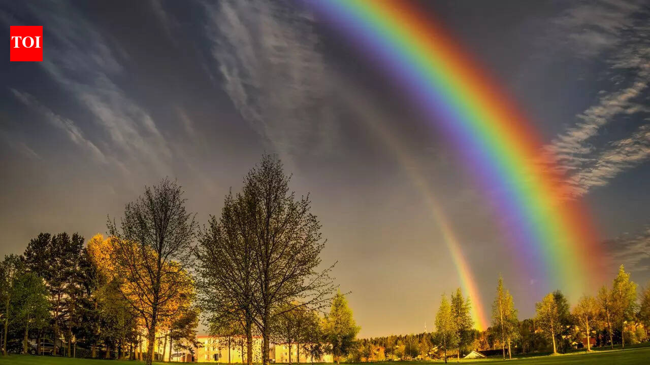 Ever wondered why rainbows form? Here's the answer - The Times of India