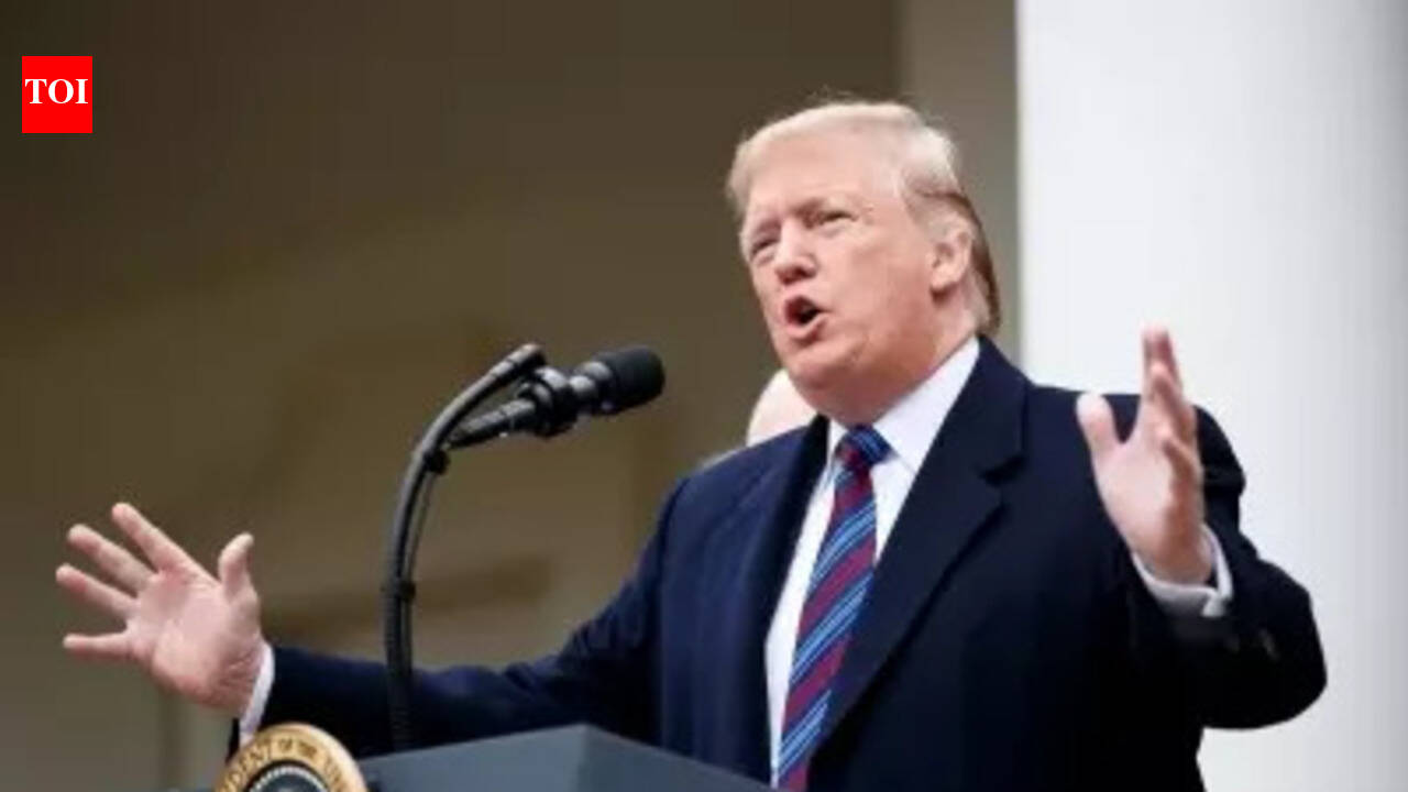 MAGA splits over Trump's backing of Israel - The Times of India