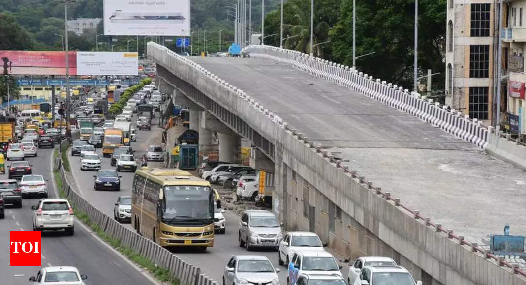 New ramp at Hebbal flyover junction in Bengaluru likely to open by ...