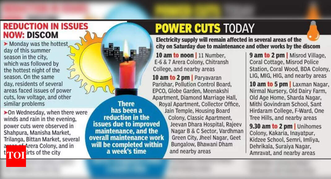 Electricity cuts new normal: Discom uses maintenance as shield all year ...