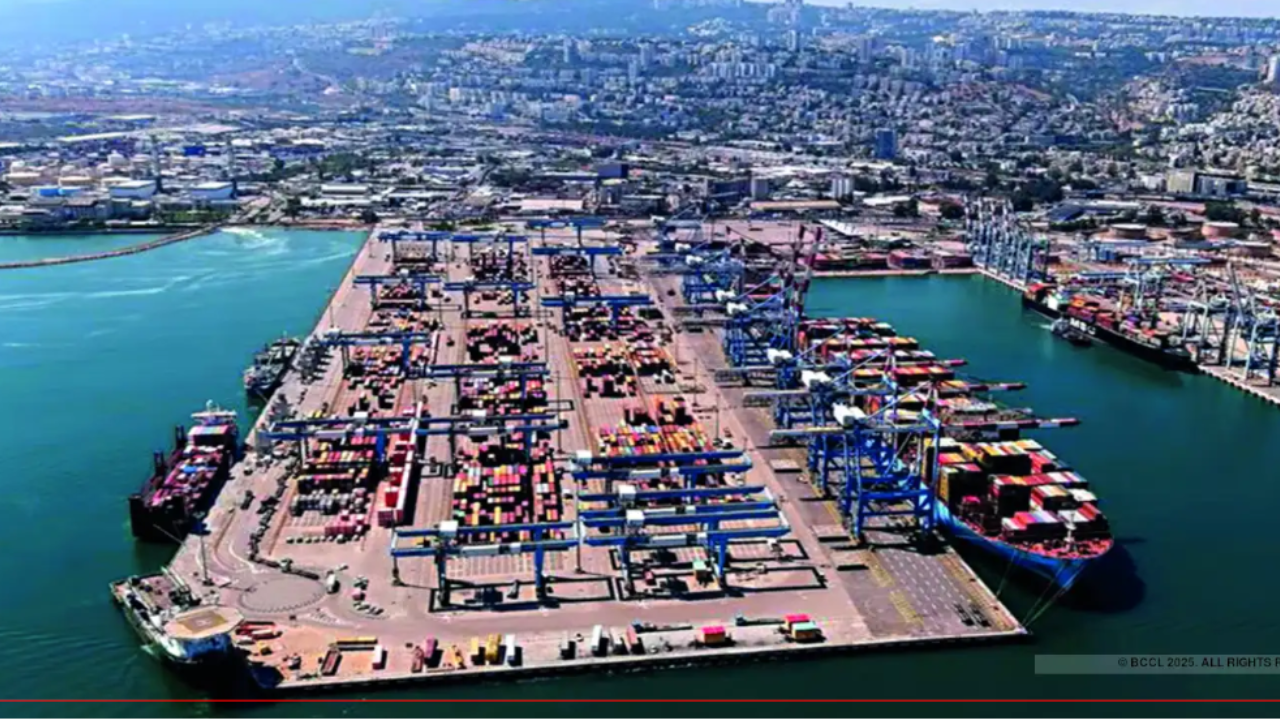 Adani Haifa Port: Adani's Haifa port unaffected by Iranian missile ...