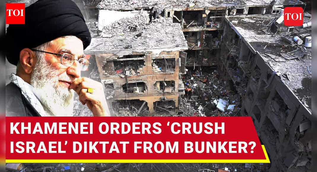 Khamenei’s ‘SMASH ISRAEL’ Order Issued From Bunker? Shocking Details ...