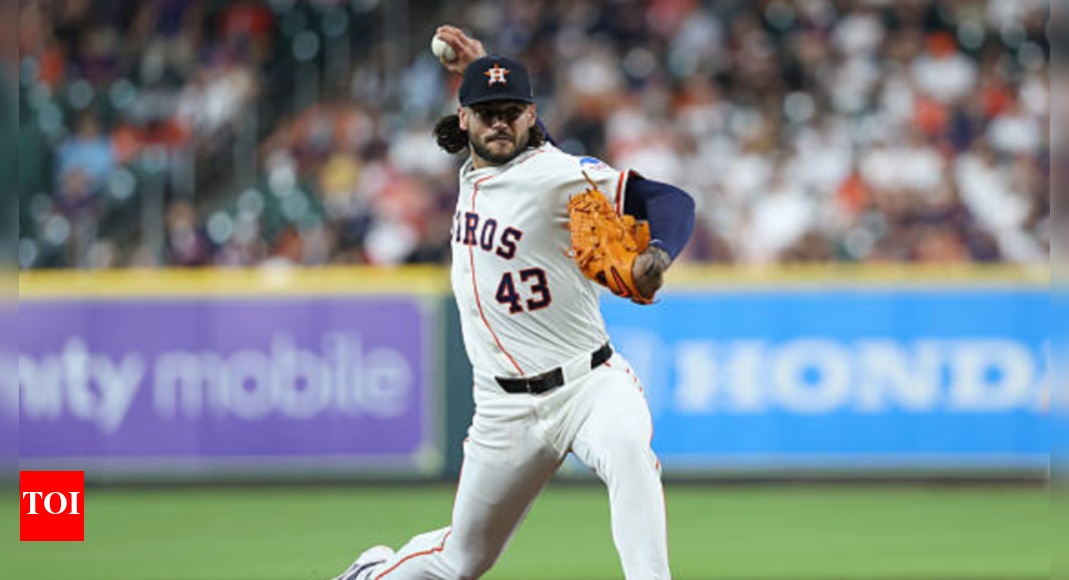 Astros under pressure as Lance McCullers Jr heads to 15 day IL | MLB News - Times of India