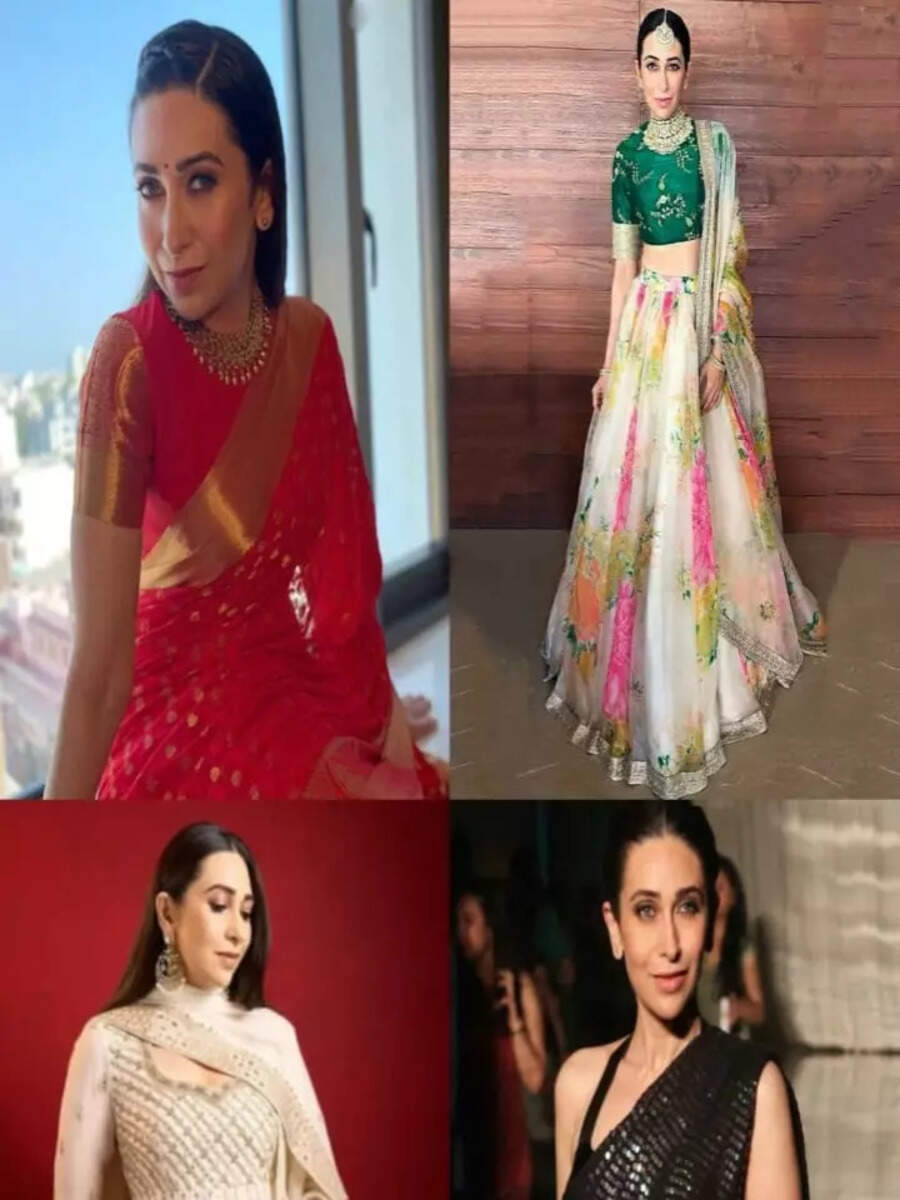 Karisma Kapoor’s best ethnic attires | Times of India