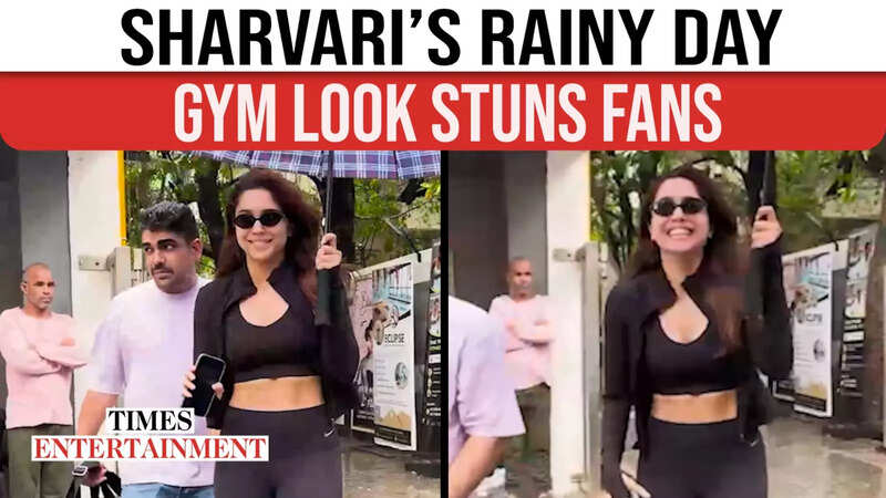Sharvari’s Monsoon Gym Look Sets New Fitness Fashion Goals