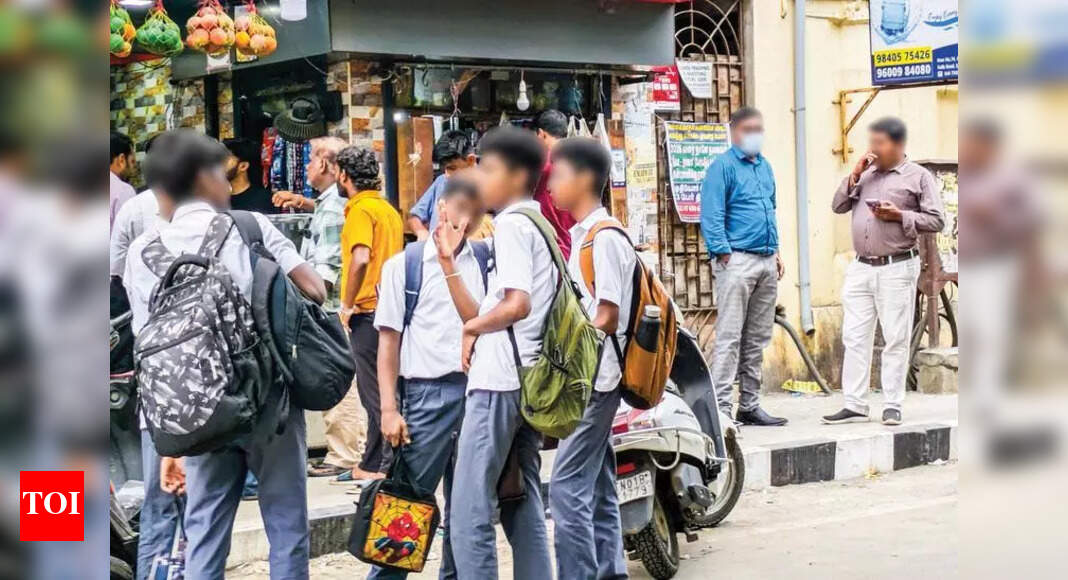 Ban on tobacco sale near schools goes up in smoke | Chennai News - Times of India