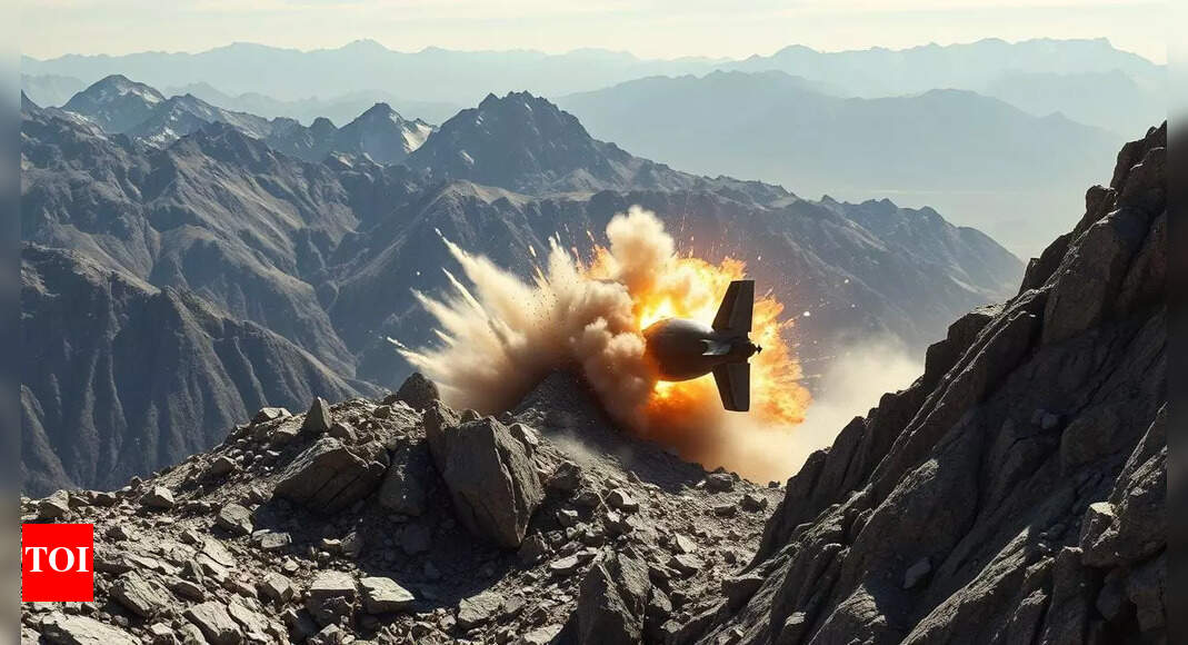 Use of US bunker-buster bomb looms over Iran conflict - Times of India