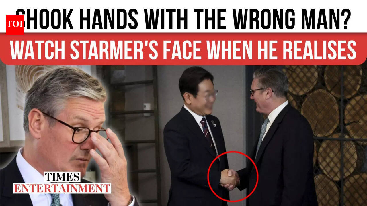 Keir Starmer Shaking the Wrong Hand? UK PM’s G7 Blunder Caught on ...