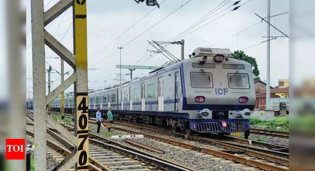Kol gets first AC EMU rake, min fare to be 29 | Kolkata News - Times of ...