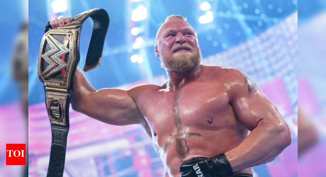Brock Lesnar ditches long hair style to bring back old look in new ...