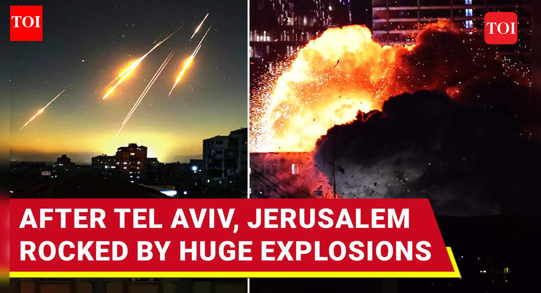 Big Attack In Jerusalem; Iran’s Revenge Missile Rain After IDF ‘Hits ...