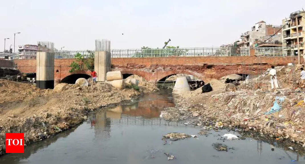 Pollution levels in major drains of city spike in June | Delhi News ...