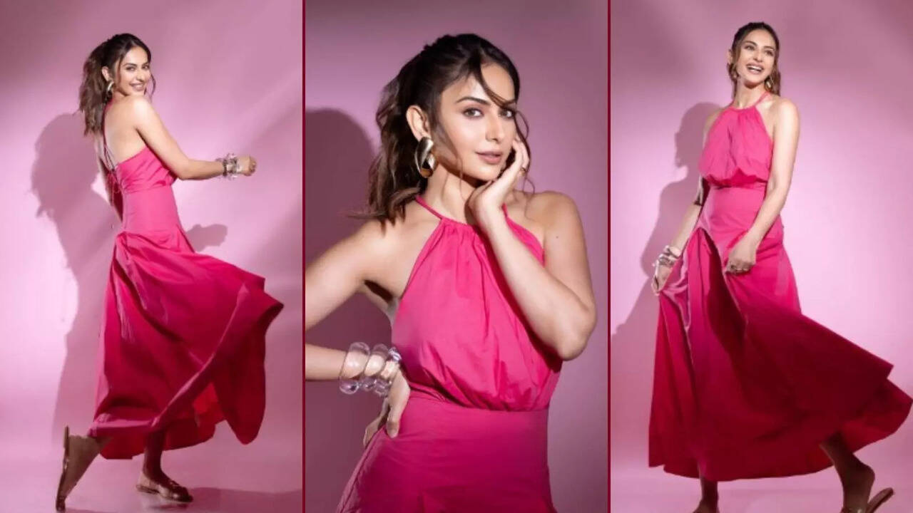 Pretty In Pink: Rakul Preet Singh’s Barbiecore Look Steals The Show