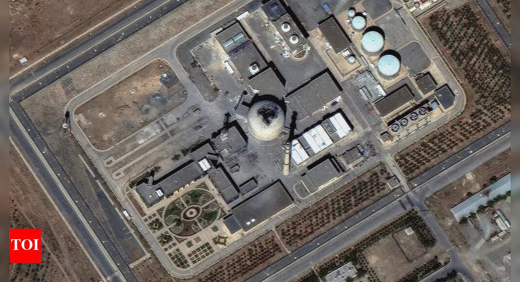 Arak nuclear facility hit: Satellite images show extent of Israeli strike; see before-and-after ...