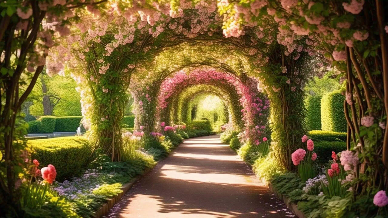 Blossom Tunnels: Exploring the World’s Most Magical Flower-Covered Paths